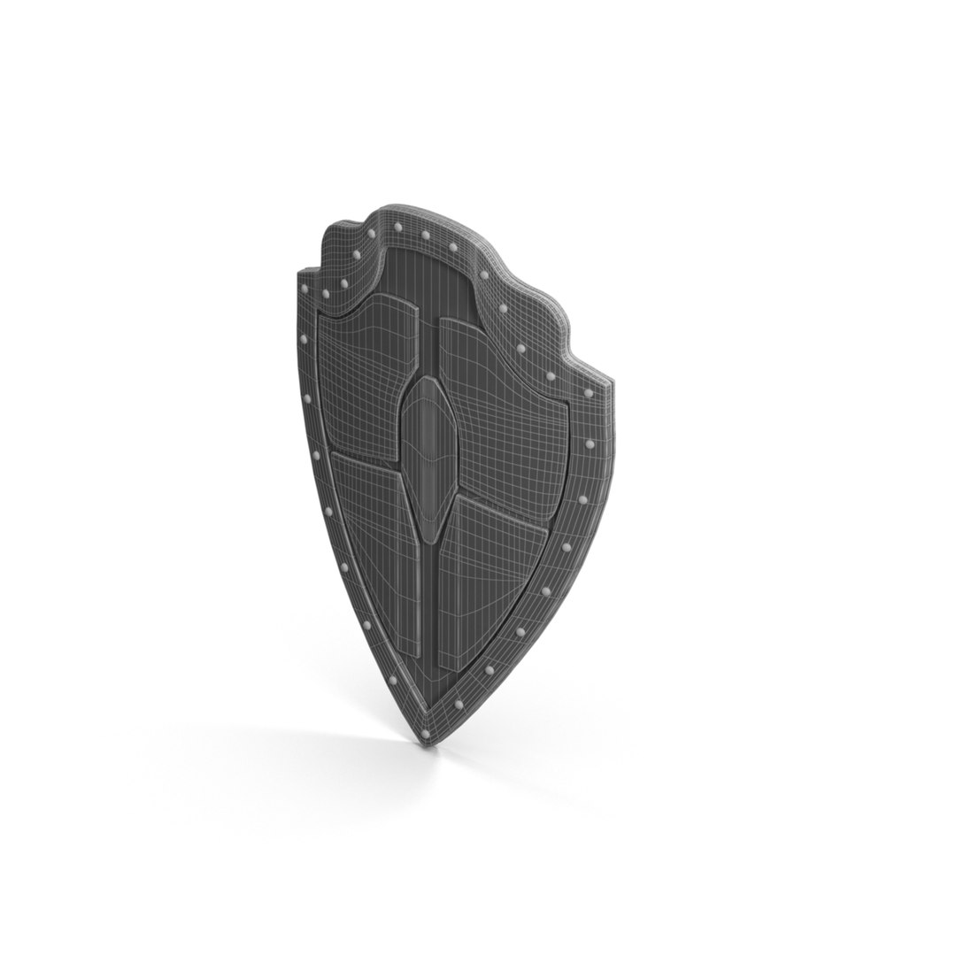 Knight Shield 3d Model