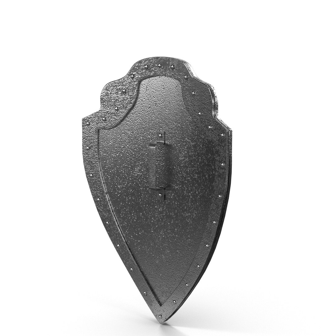 Knight Shield 3d Model