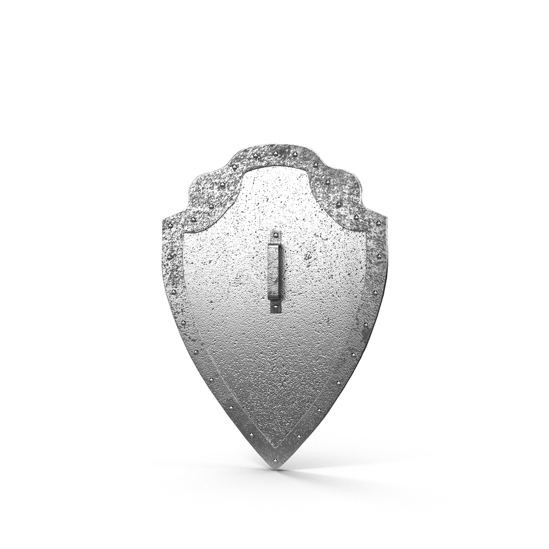 Knight Shield 3d Model