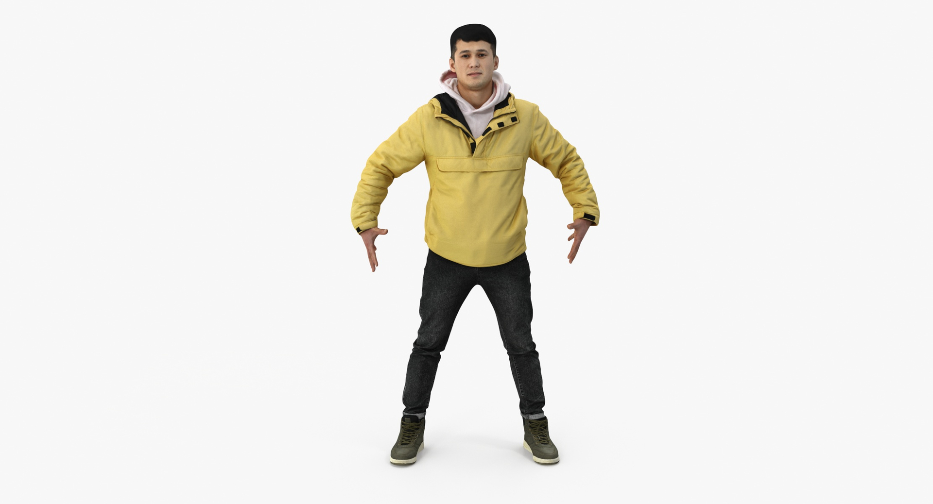 Robin Casual Winter A Pose 3D Model - TurboSquid 1987716