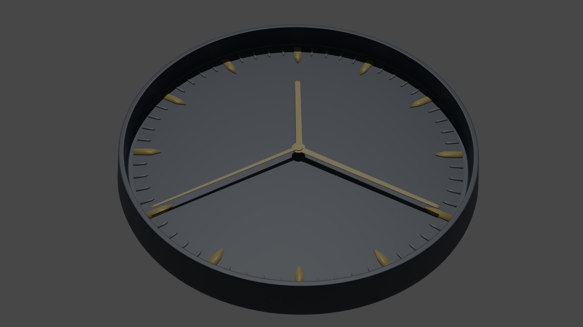 Wall Clock 3D - TurboSquid 1645003