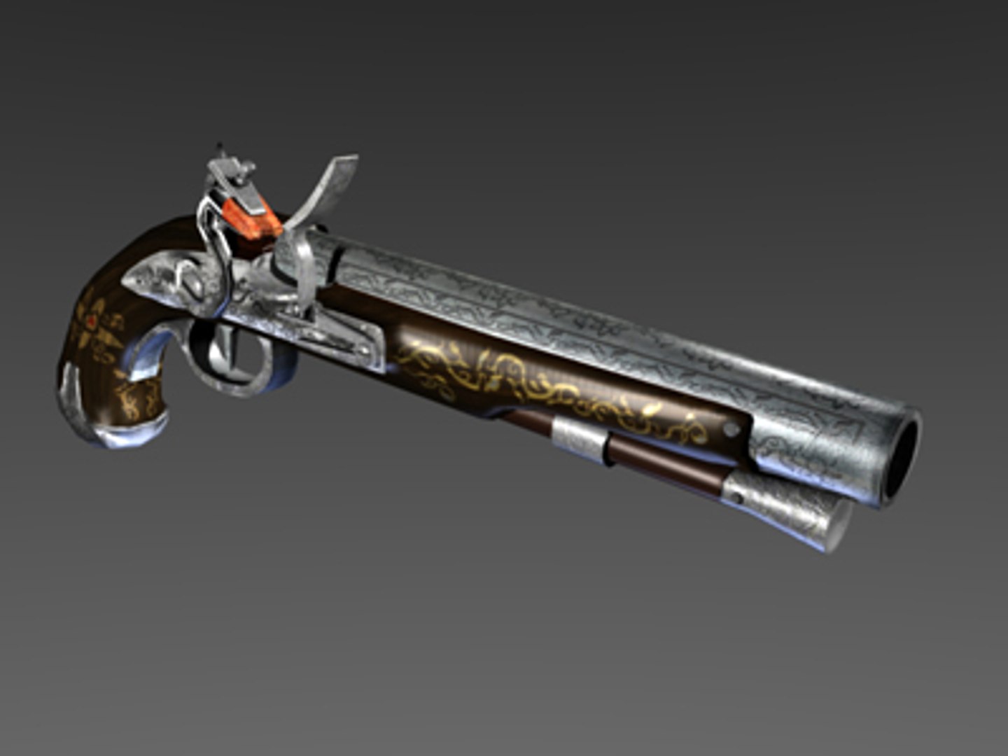 Flintlock Pistol Blend