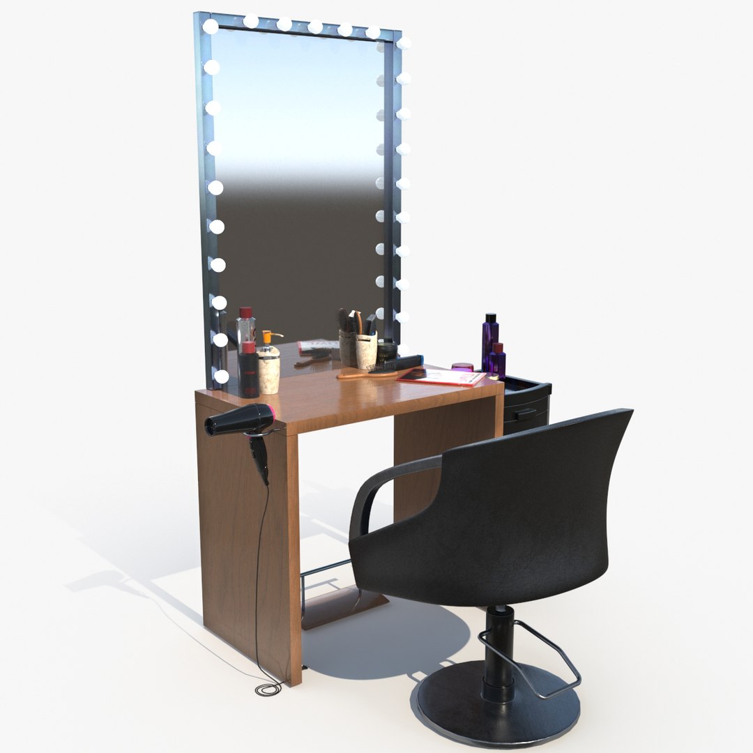 3D Salon Chair Model - TurboSquid 1406420