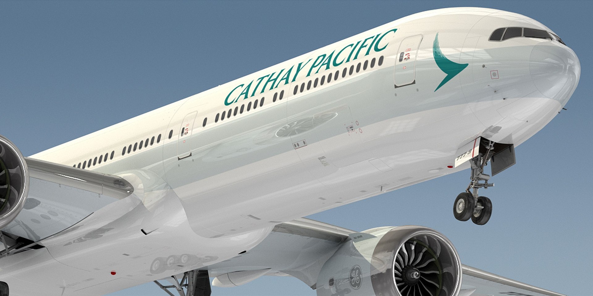 3D Boeing 777-9 Aircraft Cathay Pacific Model - TurboSquid 1506677