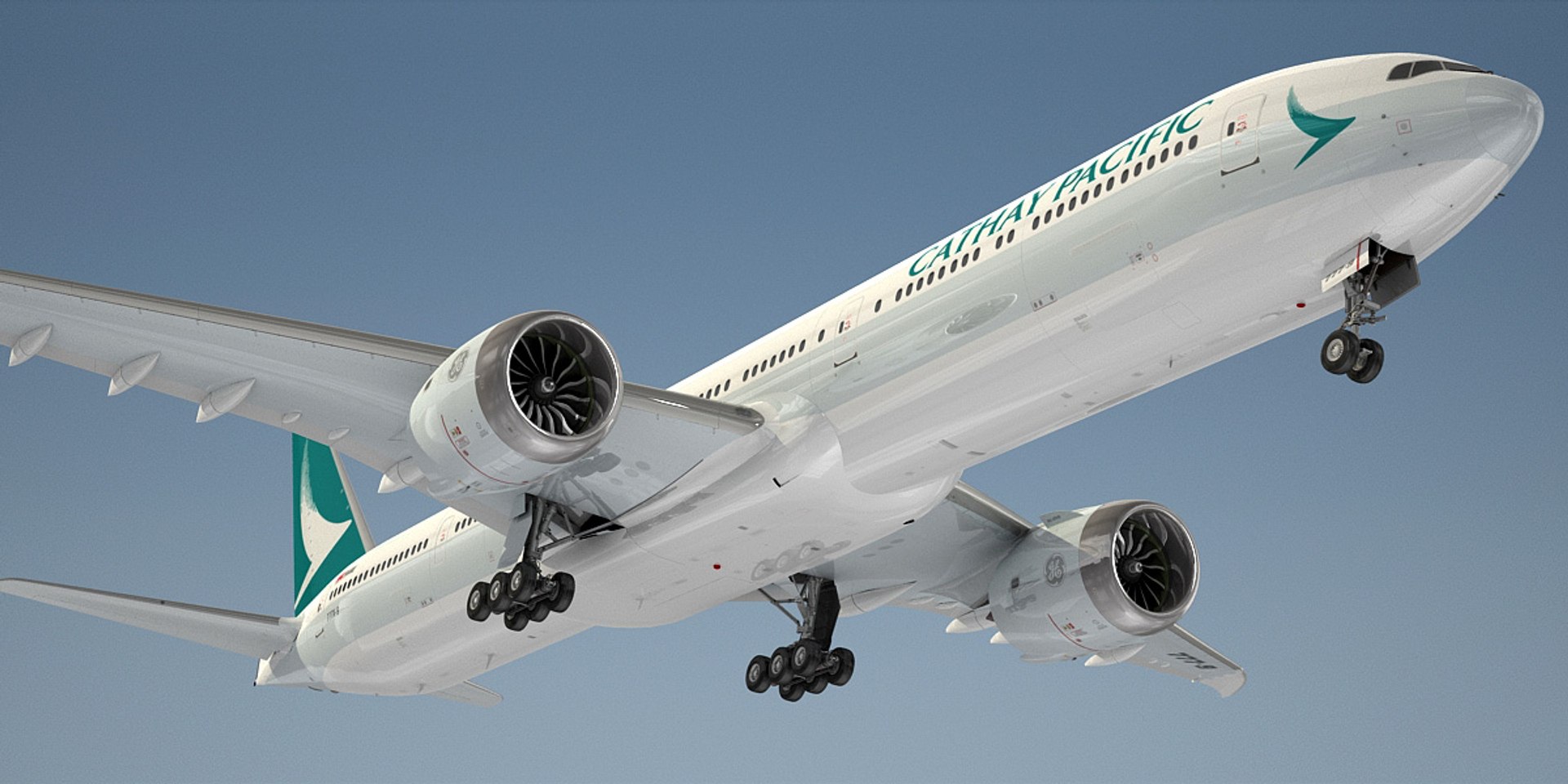 3D Boeing 777-9 Aircraft Cathay Pacific Model - TurboSquid 1506677