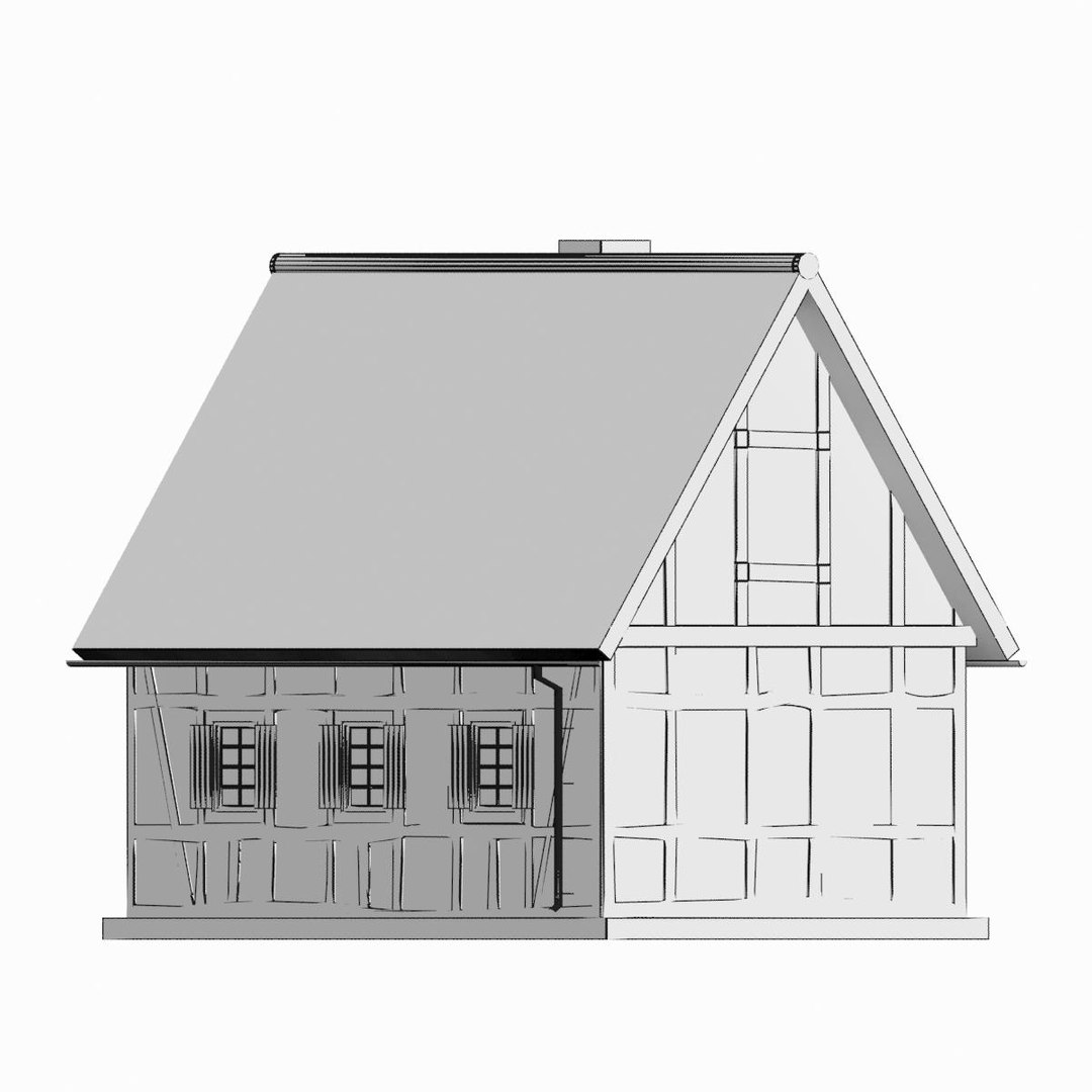 3d max fachwerk