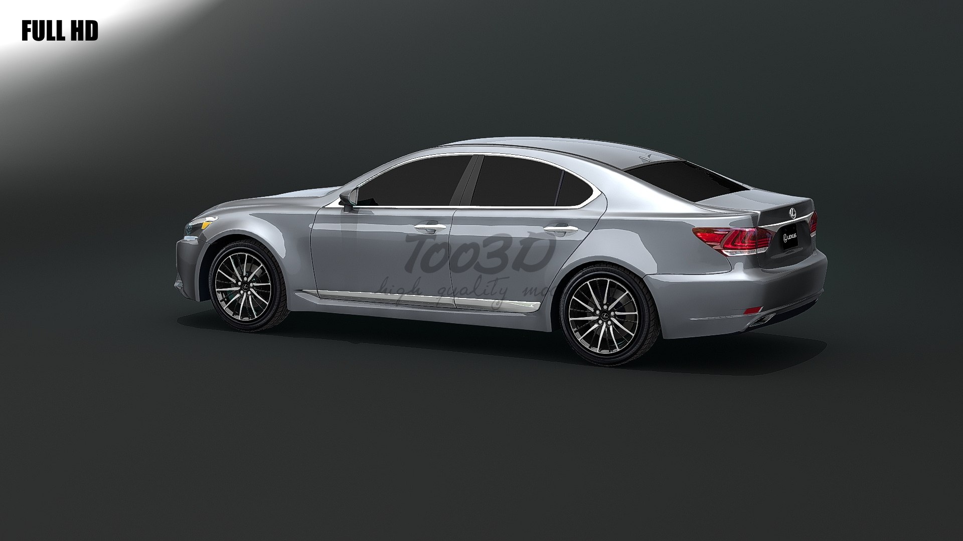 Ls Luxury Lexus 3d C4d