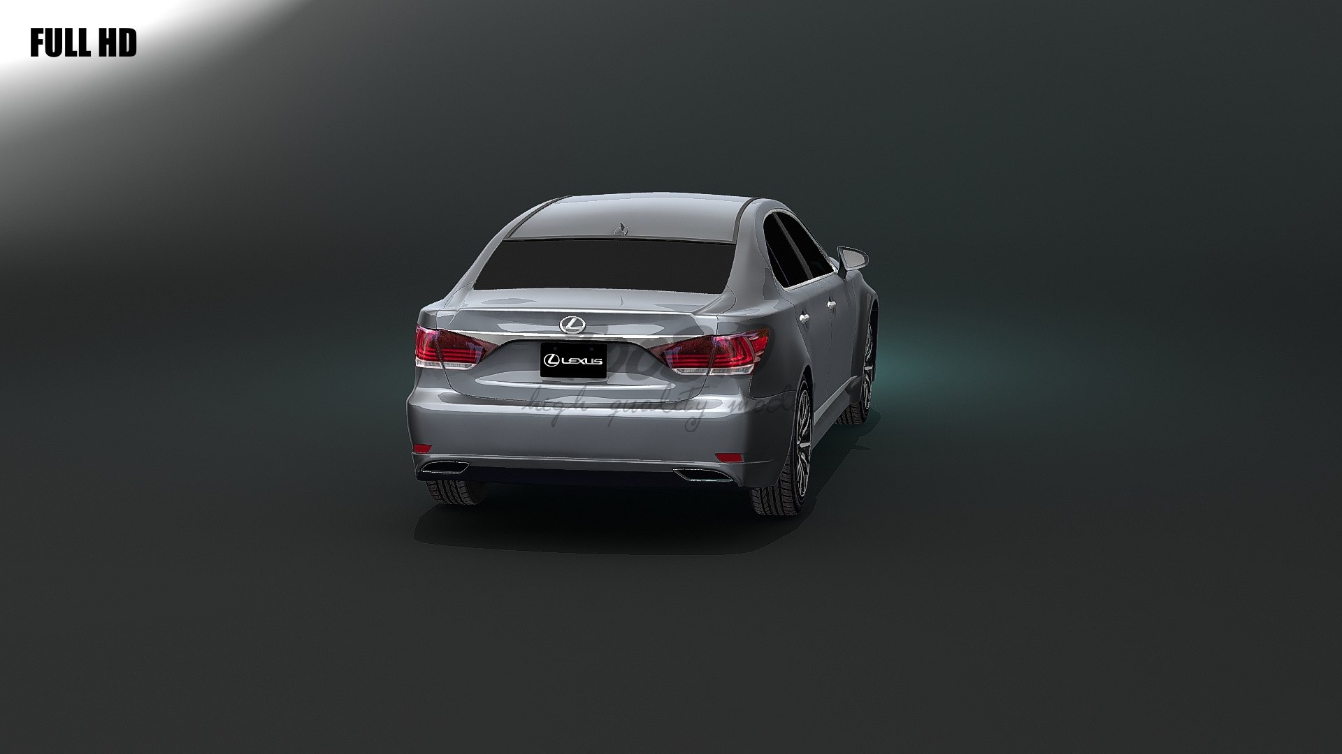 Ls Luxury Lexus 3d C4d