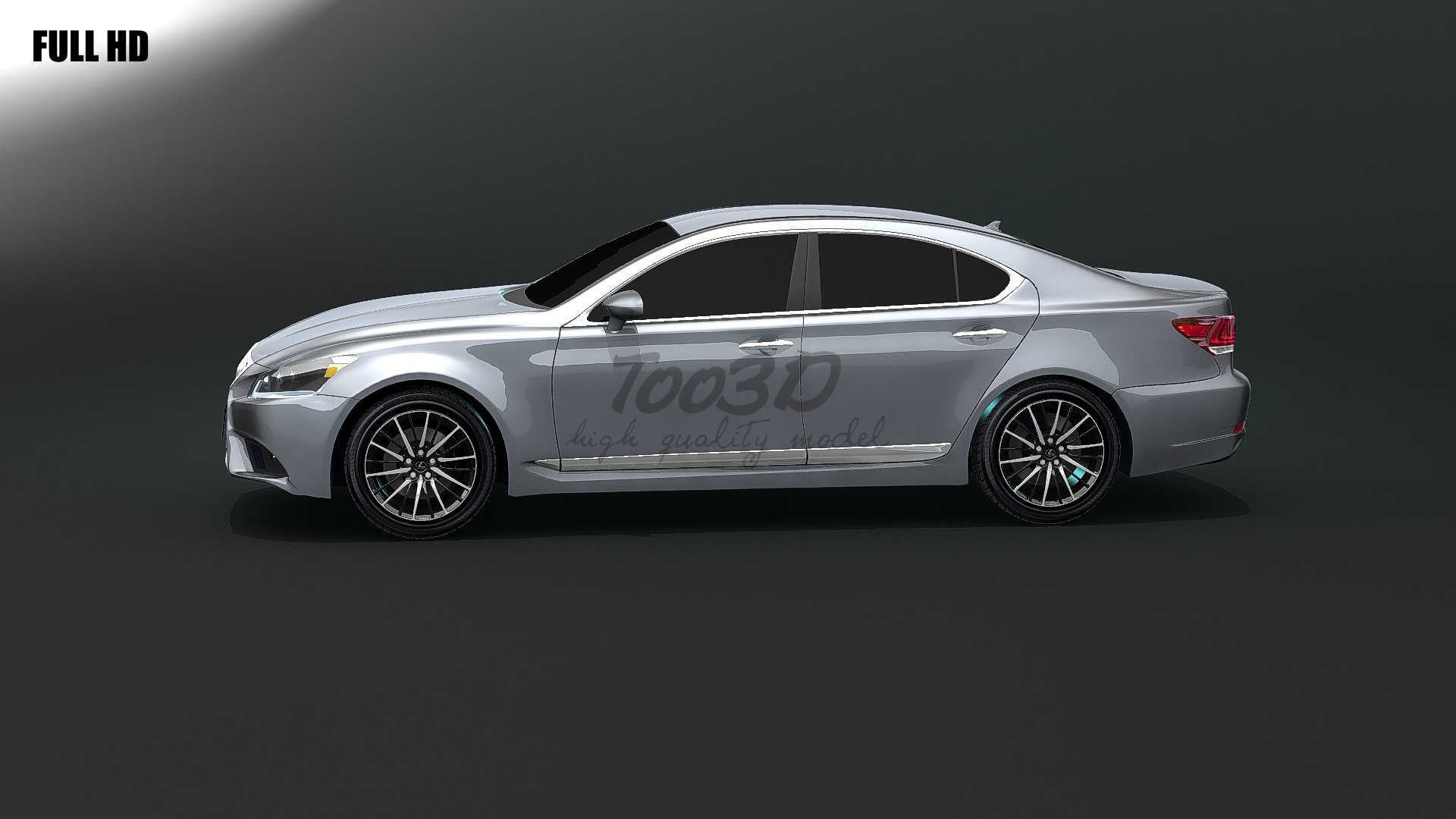 Ls Luxury Lexus 3d C4d