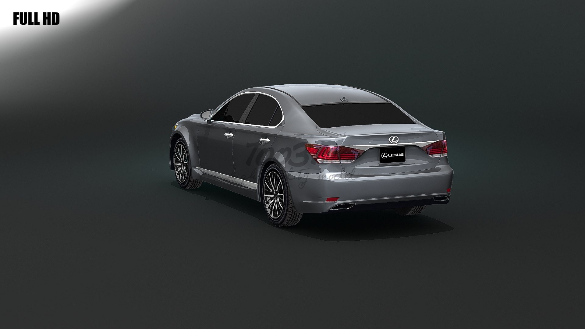 Ls Luxury Lexus 3d C4d