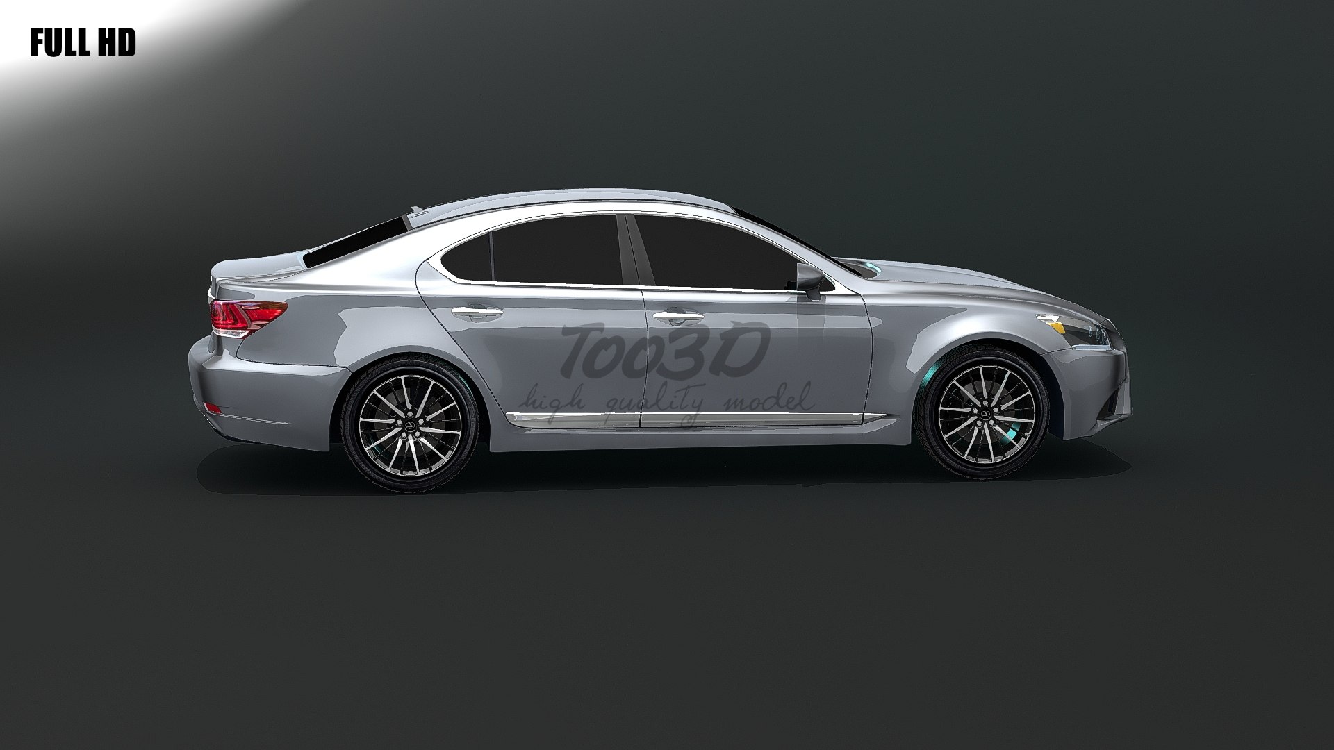Ls Luxury Lexus 3d C4d