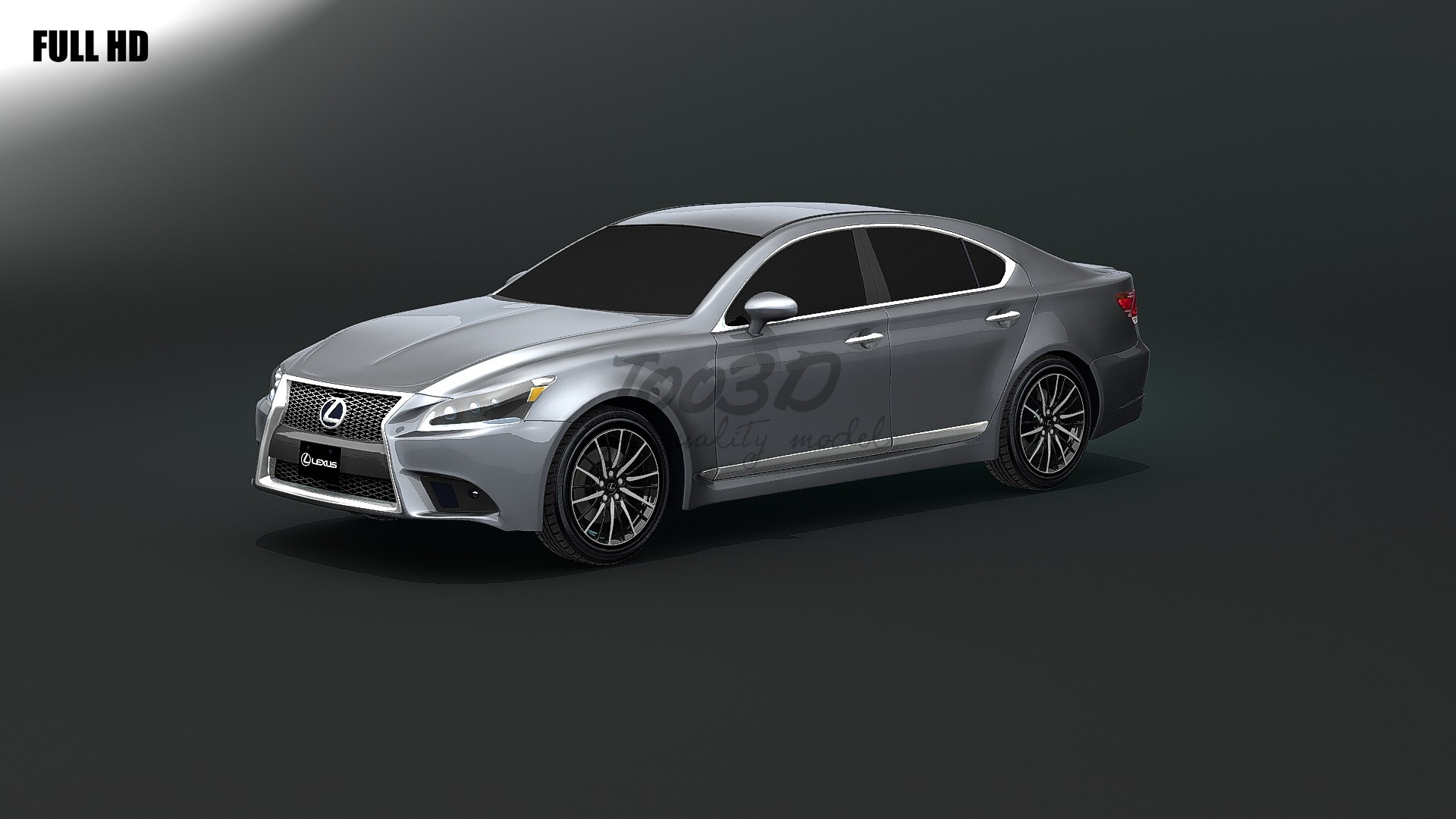 Ls Luxury Lexus 3d C4d