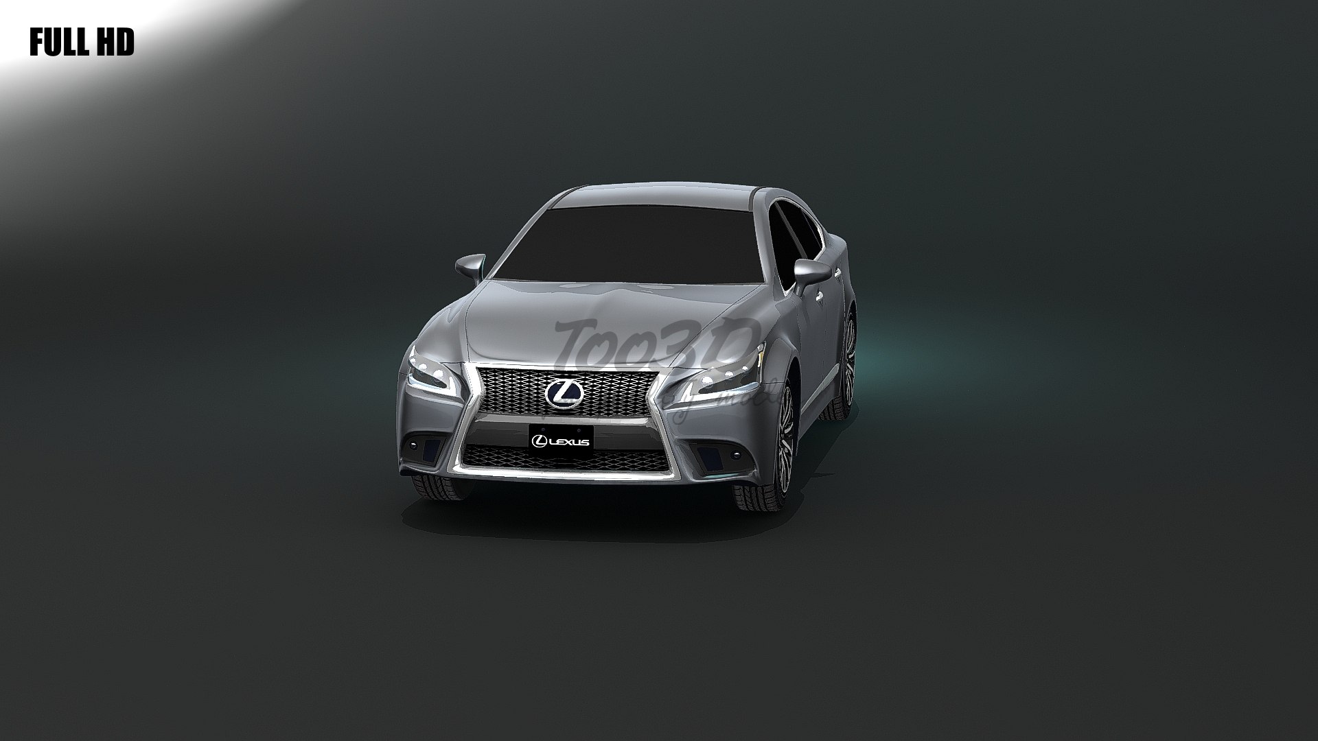 Ls Luxury Lexus 3d C4d
