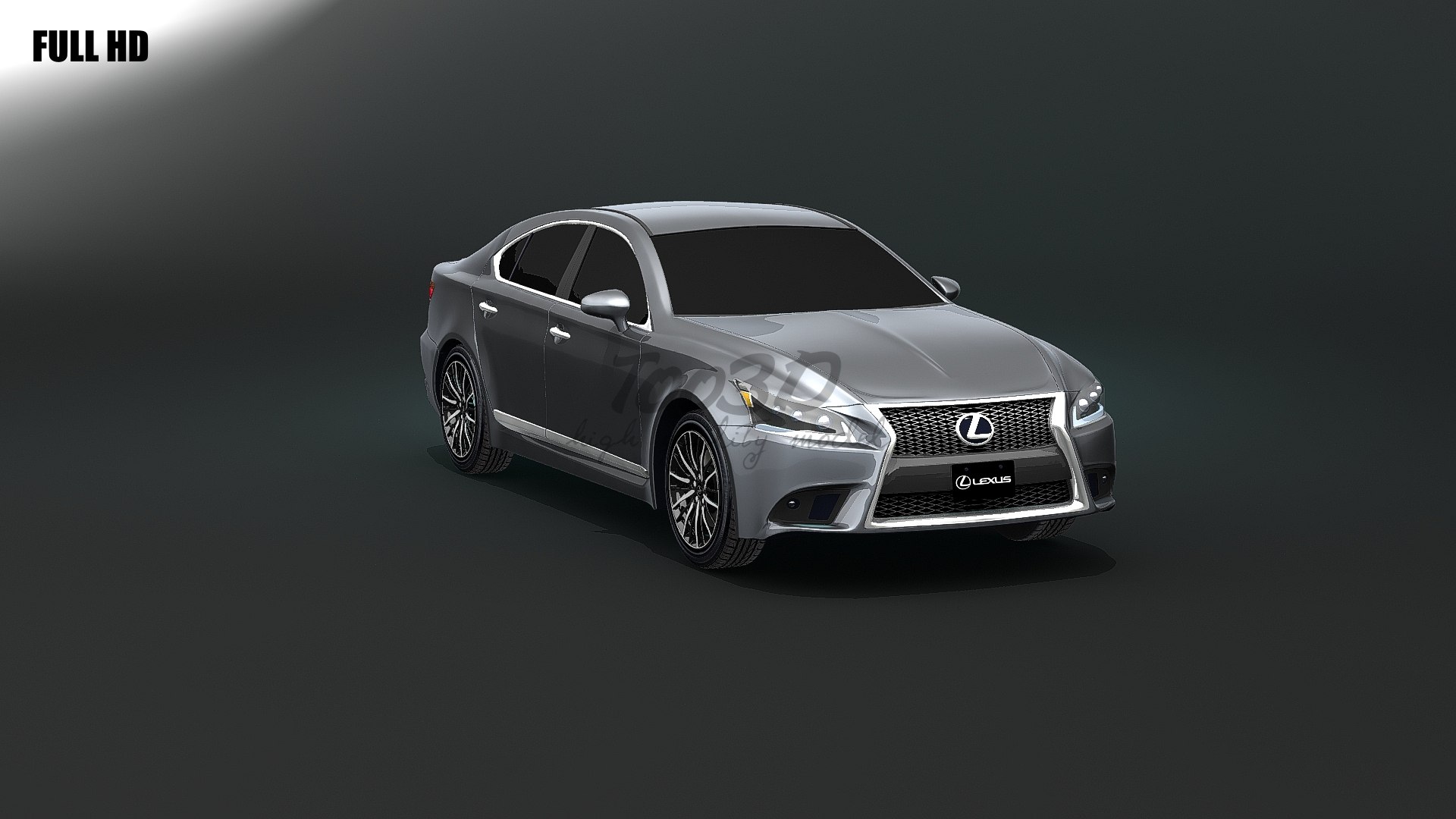 Ls Luxury Lexus 3d C4d