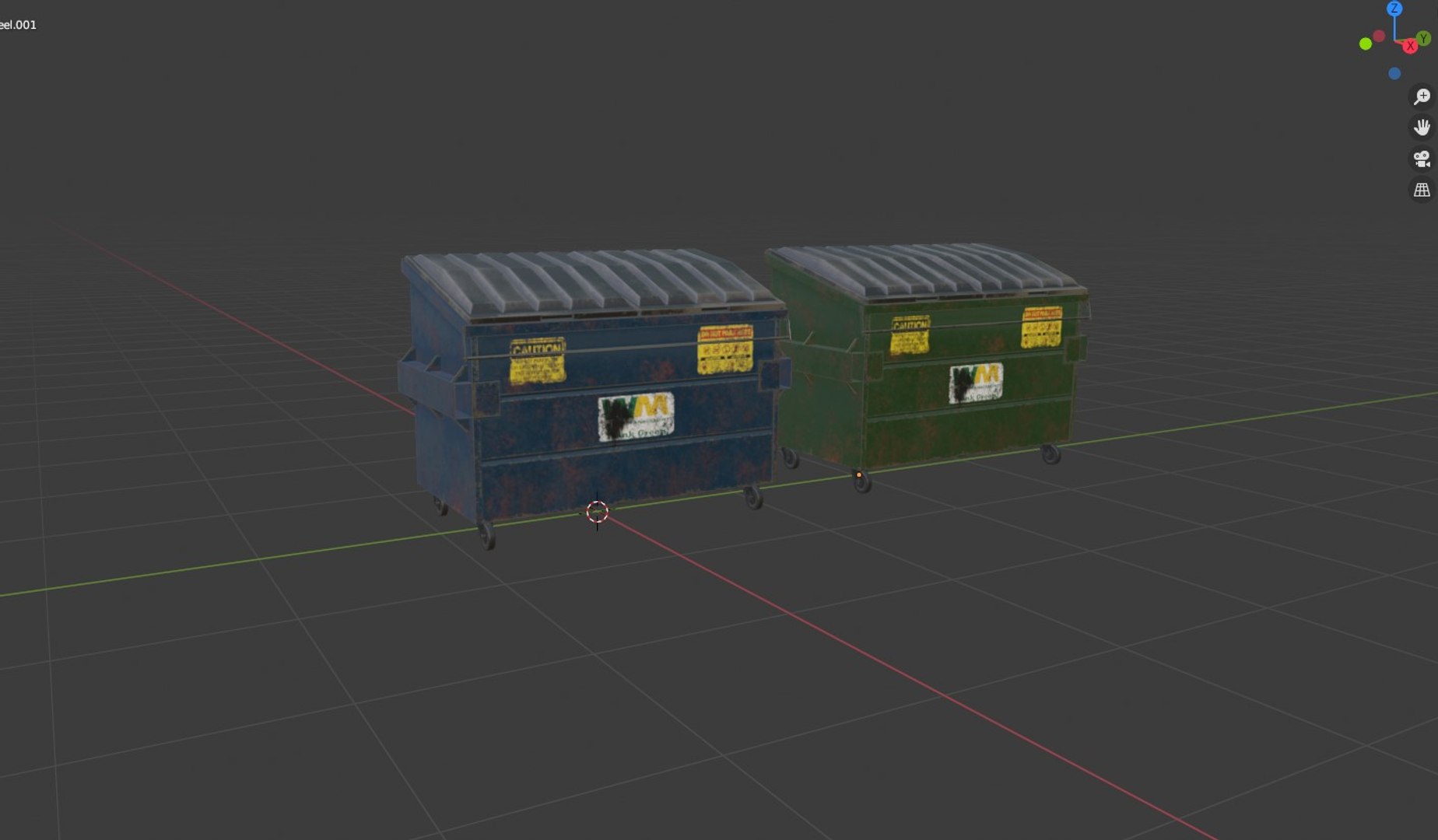 3D Dumpster Model - TurboSquid 1845906
