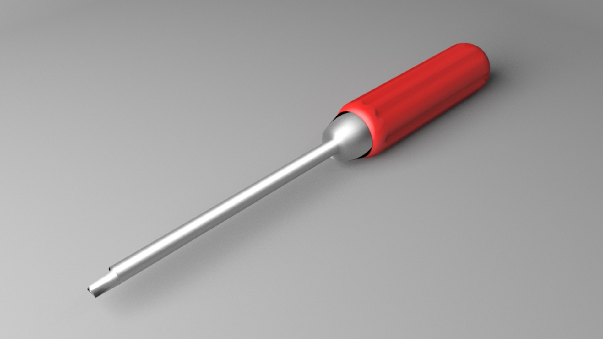 3D Screw Driver Triangle Tip - TurboSquid 1591990