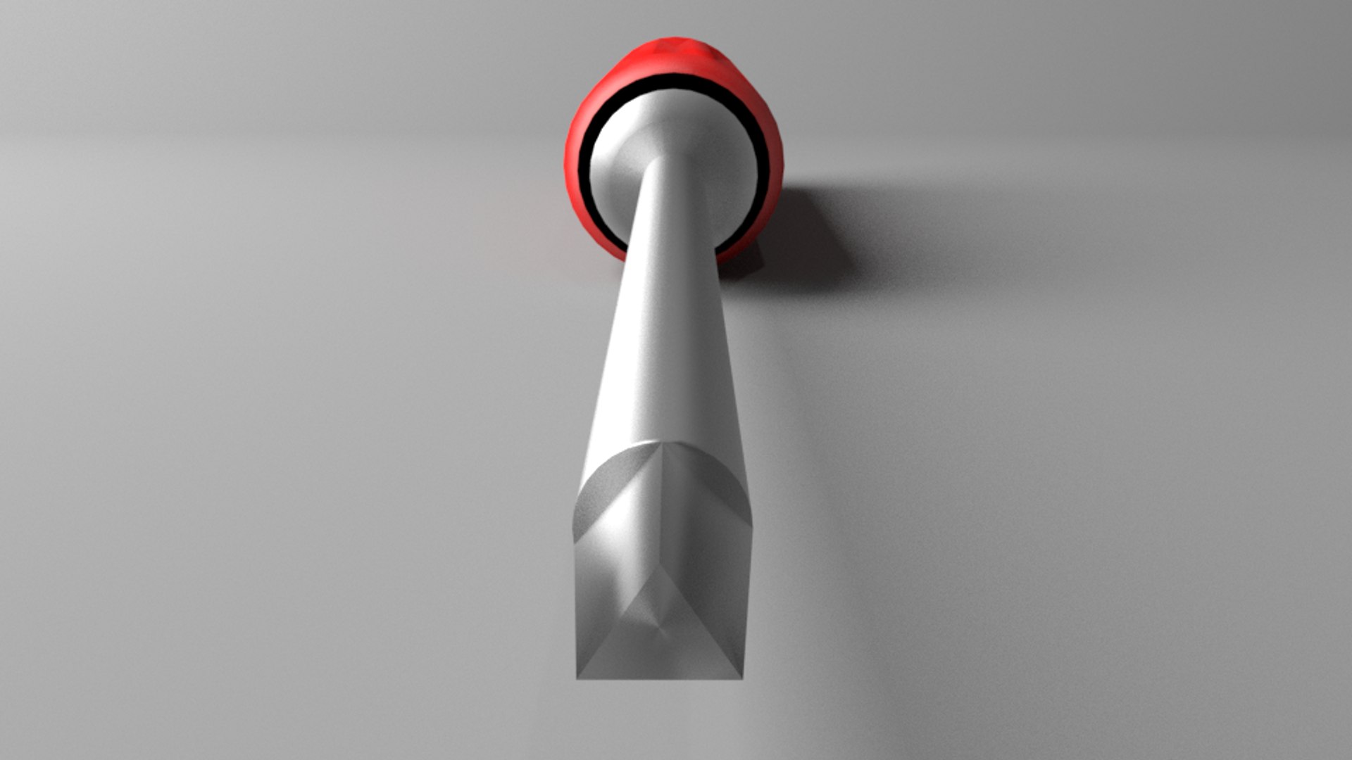 3D Screw Driver Triangle Tip - TurboSquid 1591990