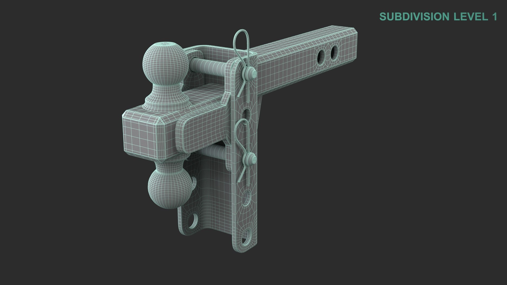 Trailer Hitch 3D Model - TurboSquid 1805076