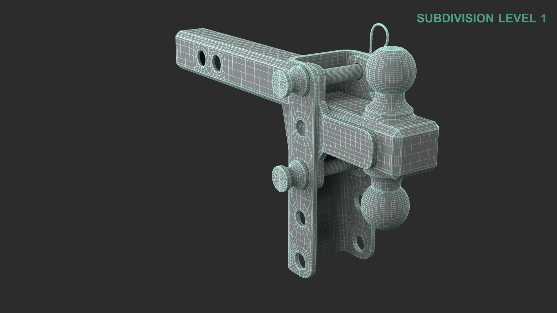 Trailer Hitch 3D Model - TurboSquid 1805076