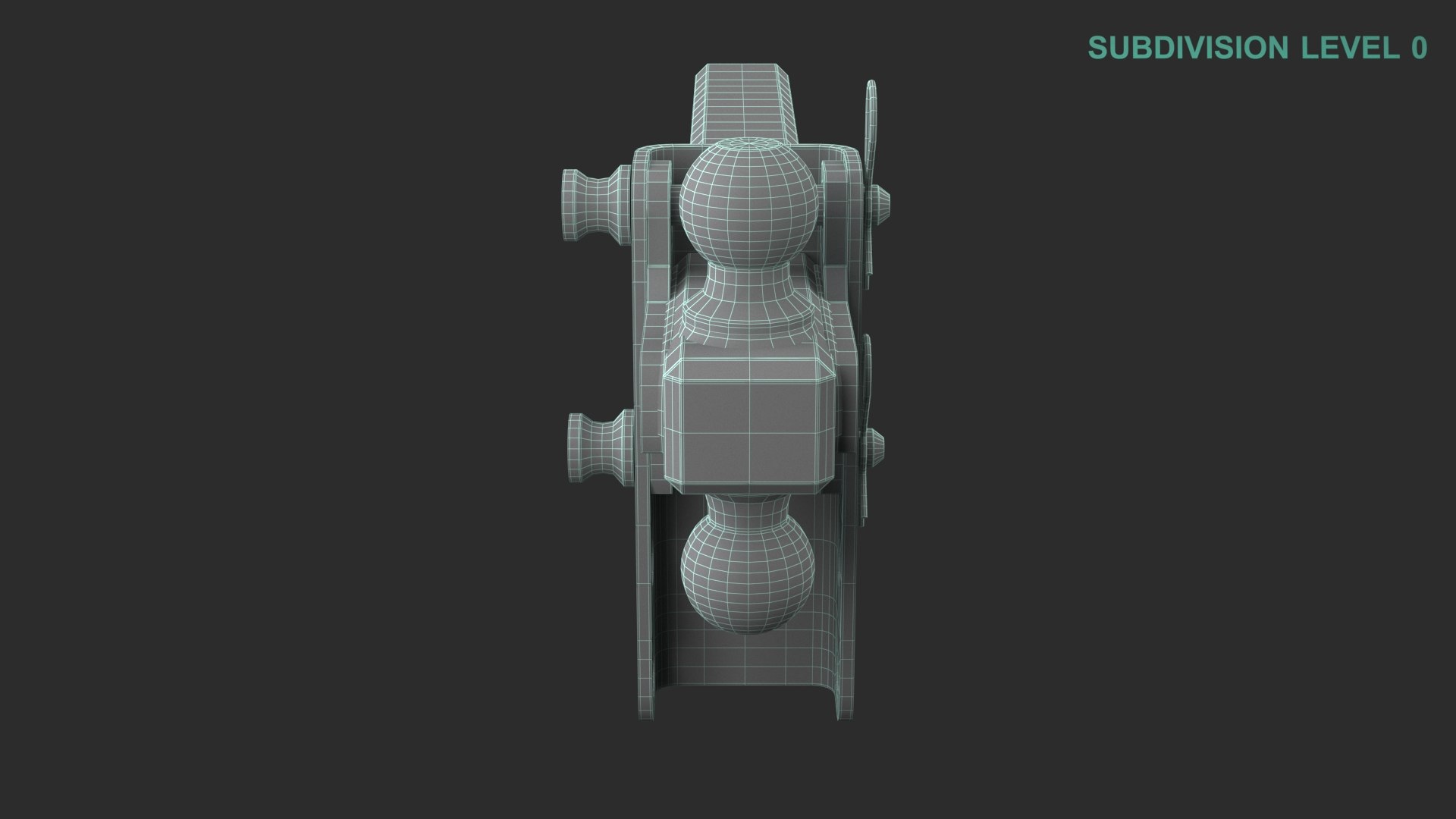 Trailer Hitch 3D model - TurboSquid 1805076