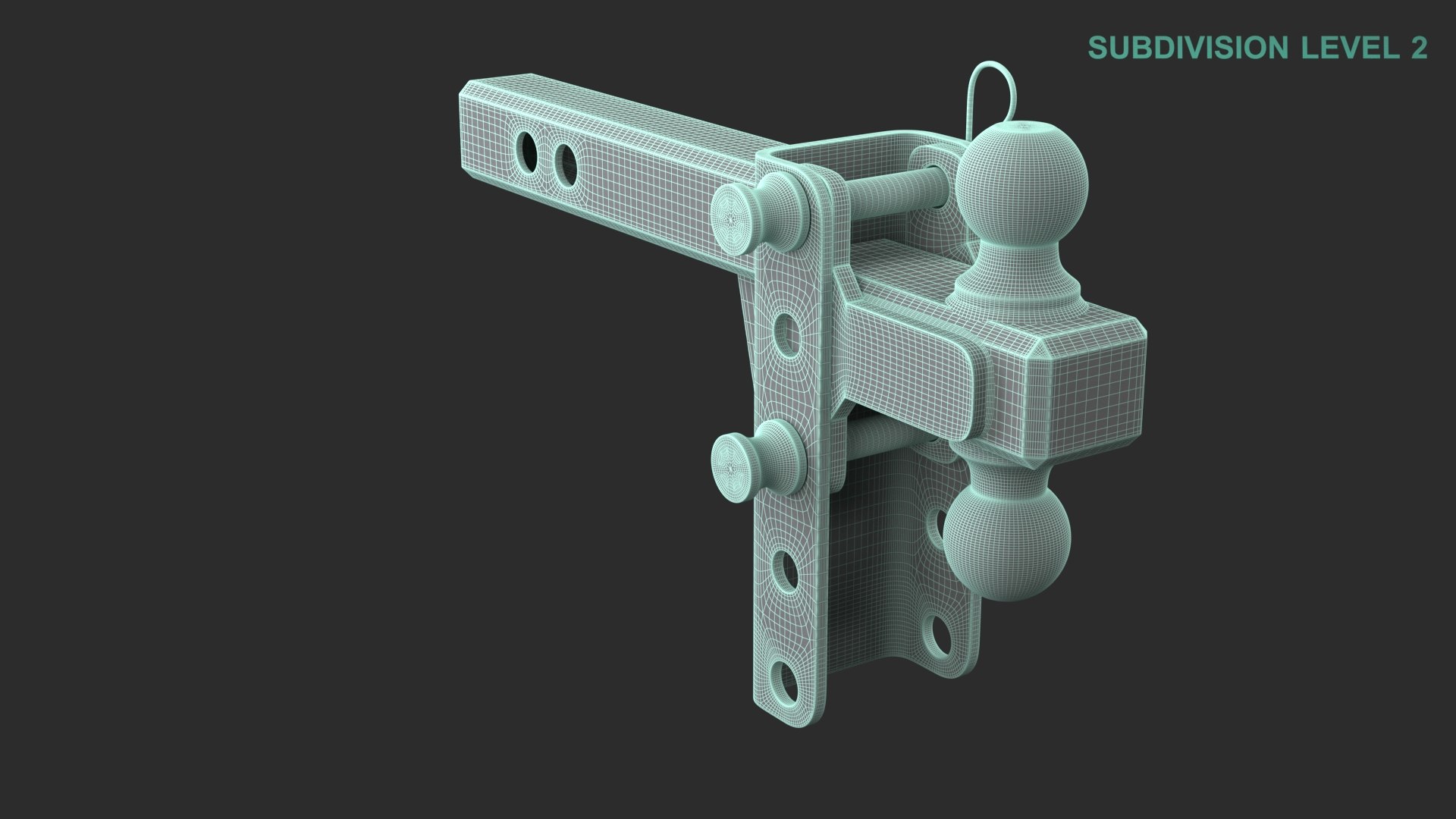 Trailer Hitch 3D Model - TurboSquid 1805076