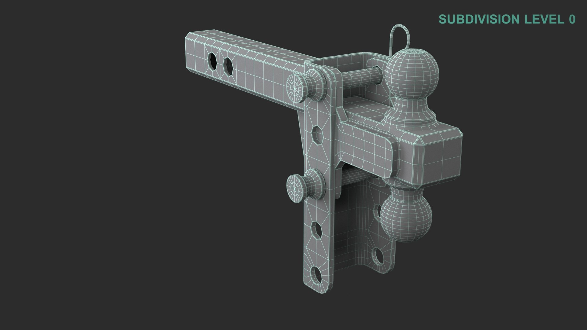 Trailer Hitch 3D model - TurboSquid 1805076