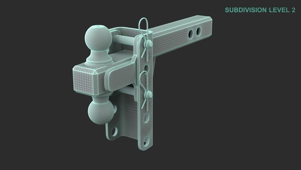 Trailer Hitch 3D model - TurboSquid 1805076