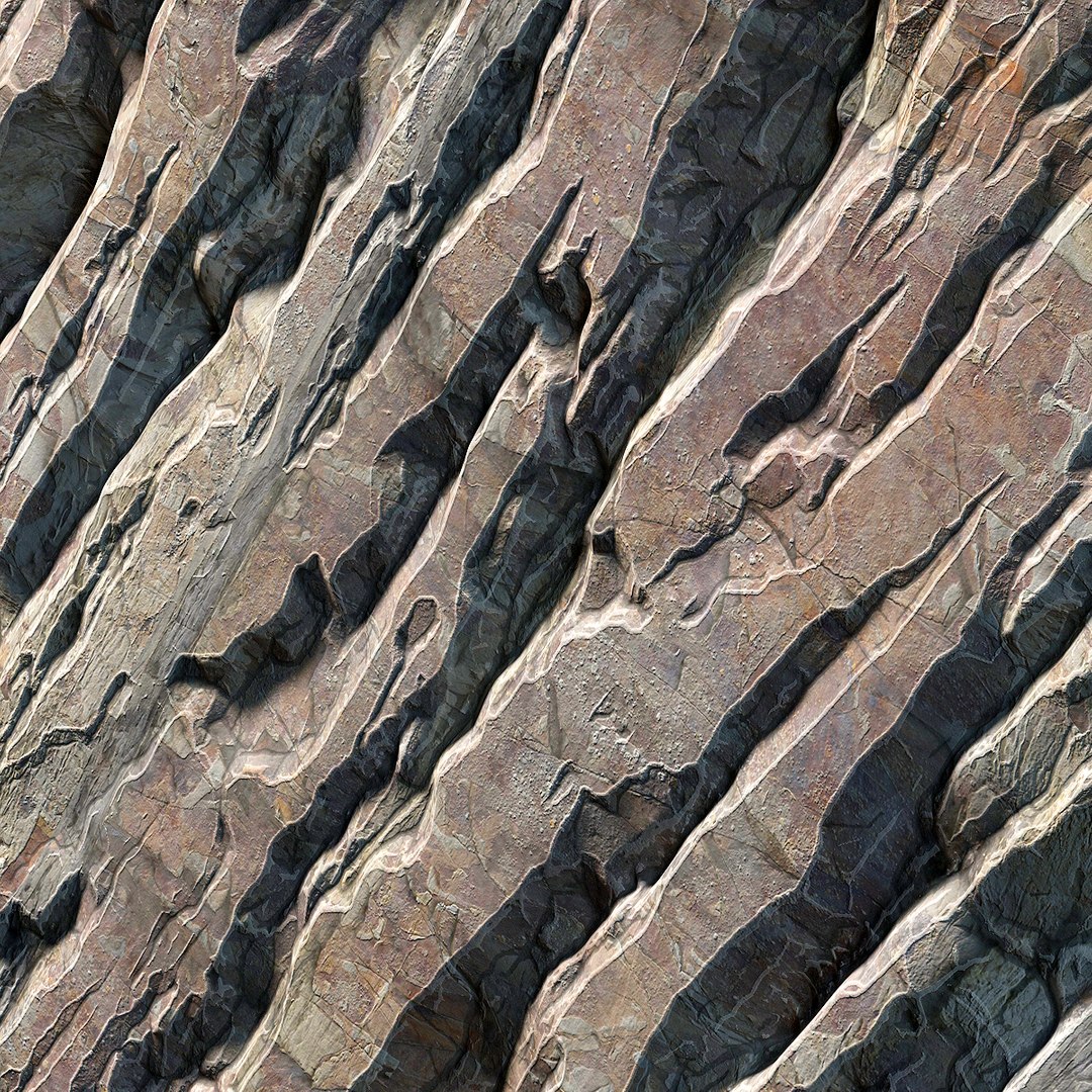 3D Rock Slab Stone - TurboSquid 1513952