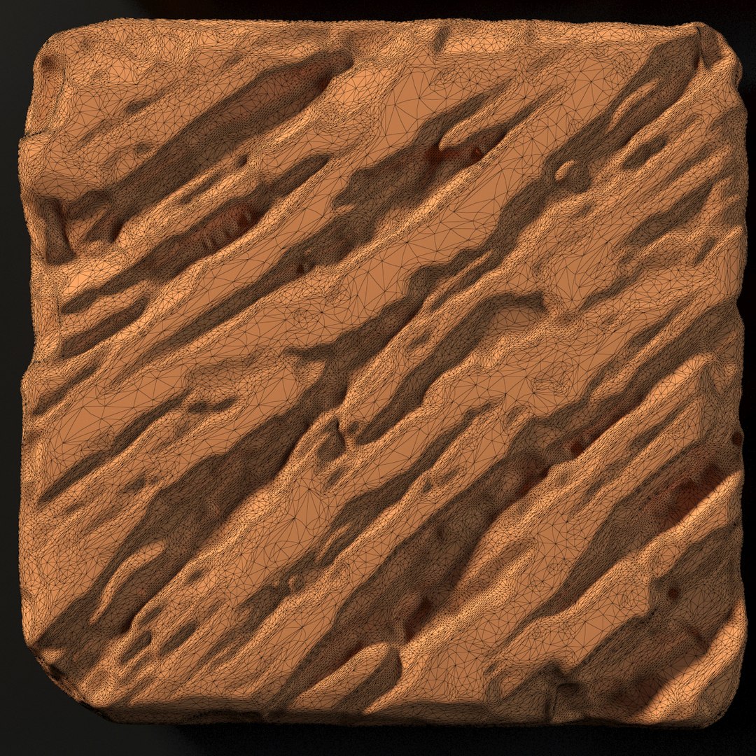 3D Rock Slab Stone - TurboSquid 1513952