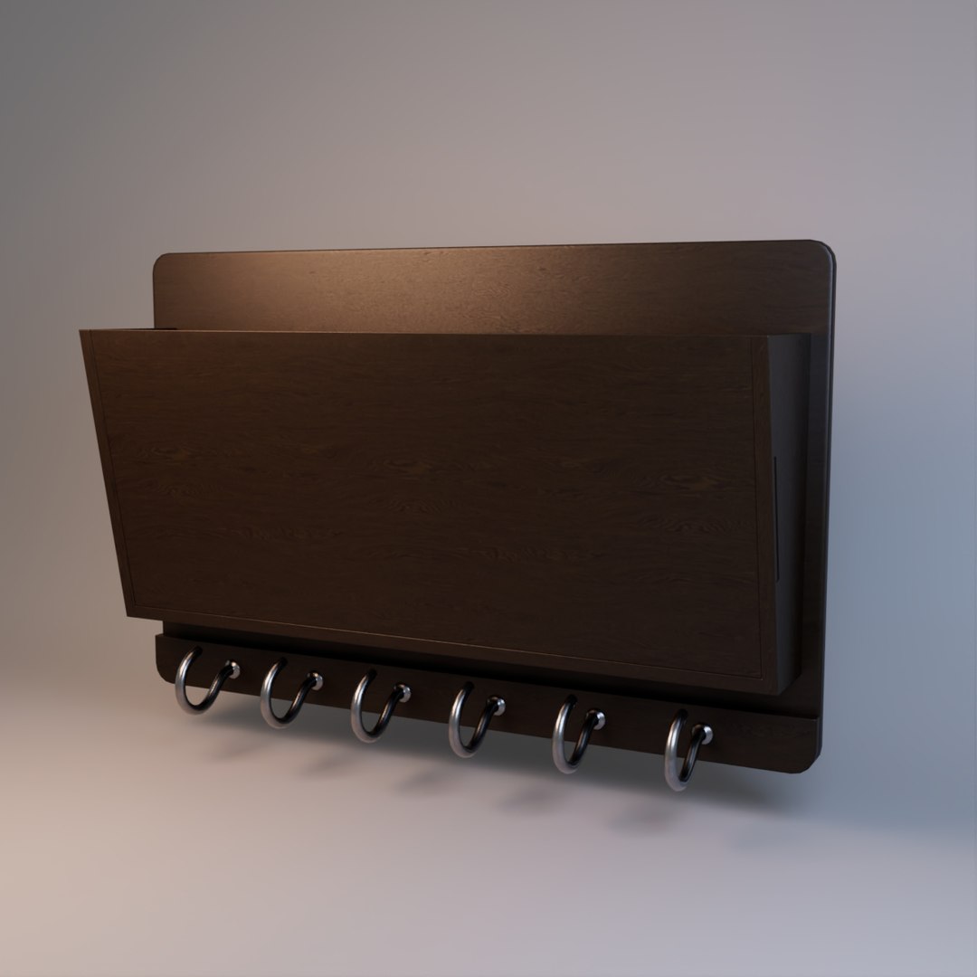 Free 3D Key Hanger Model - TurboSquid 2285715