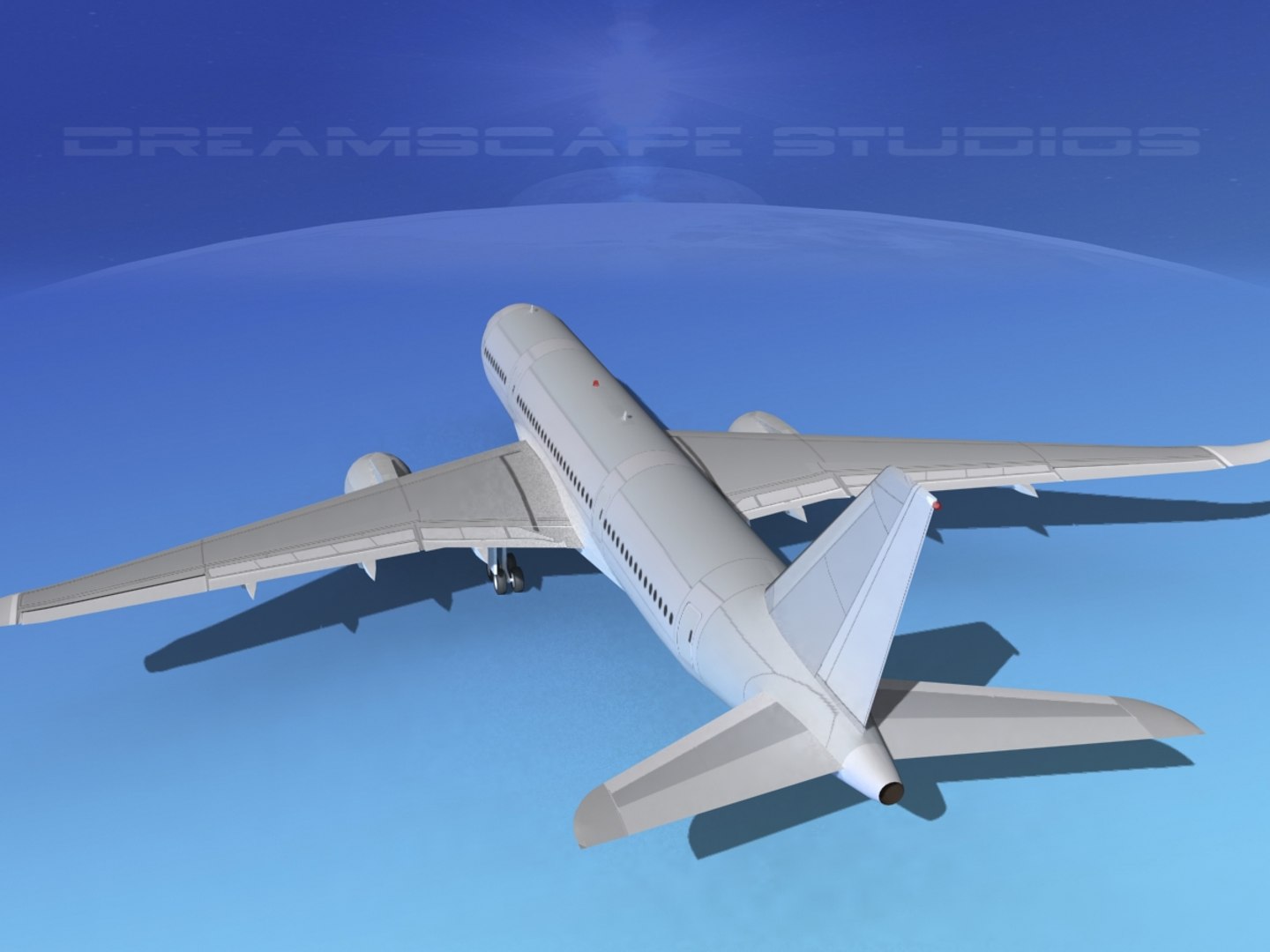 3d Model Airbus A350