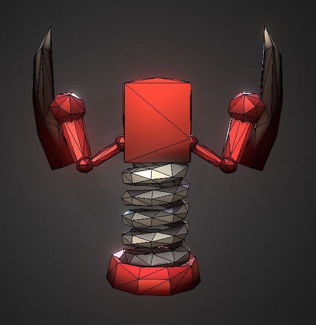 3D Sword Robot - TurboSquid 1300498