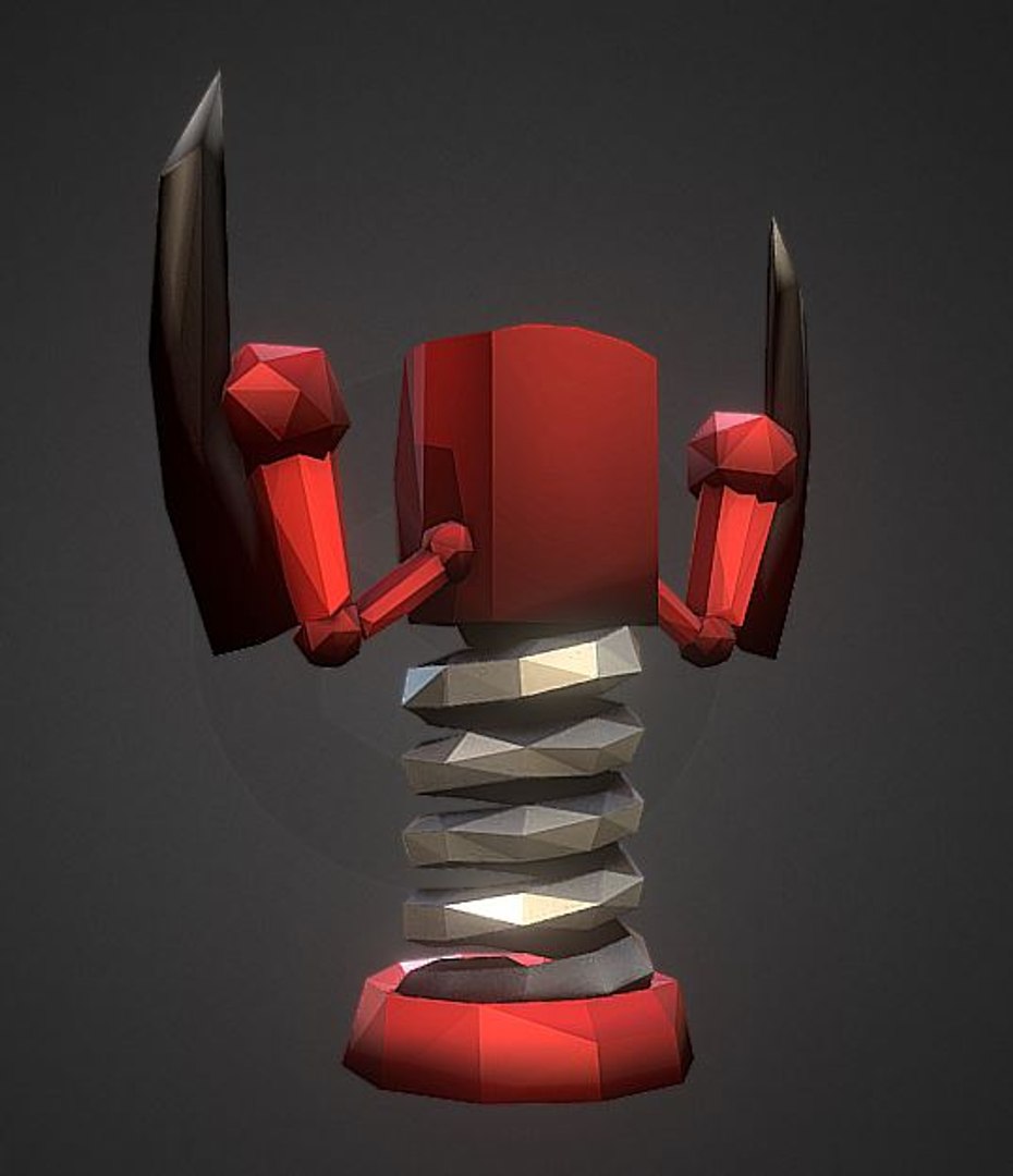 3D Sword Robot - TurboSquid 1300498