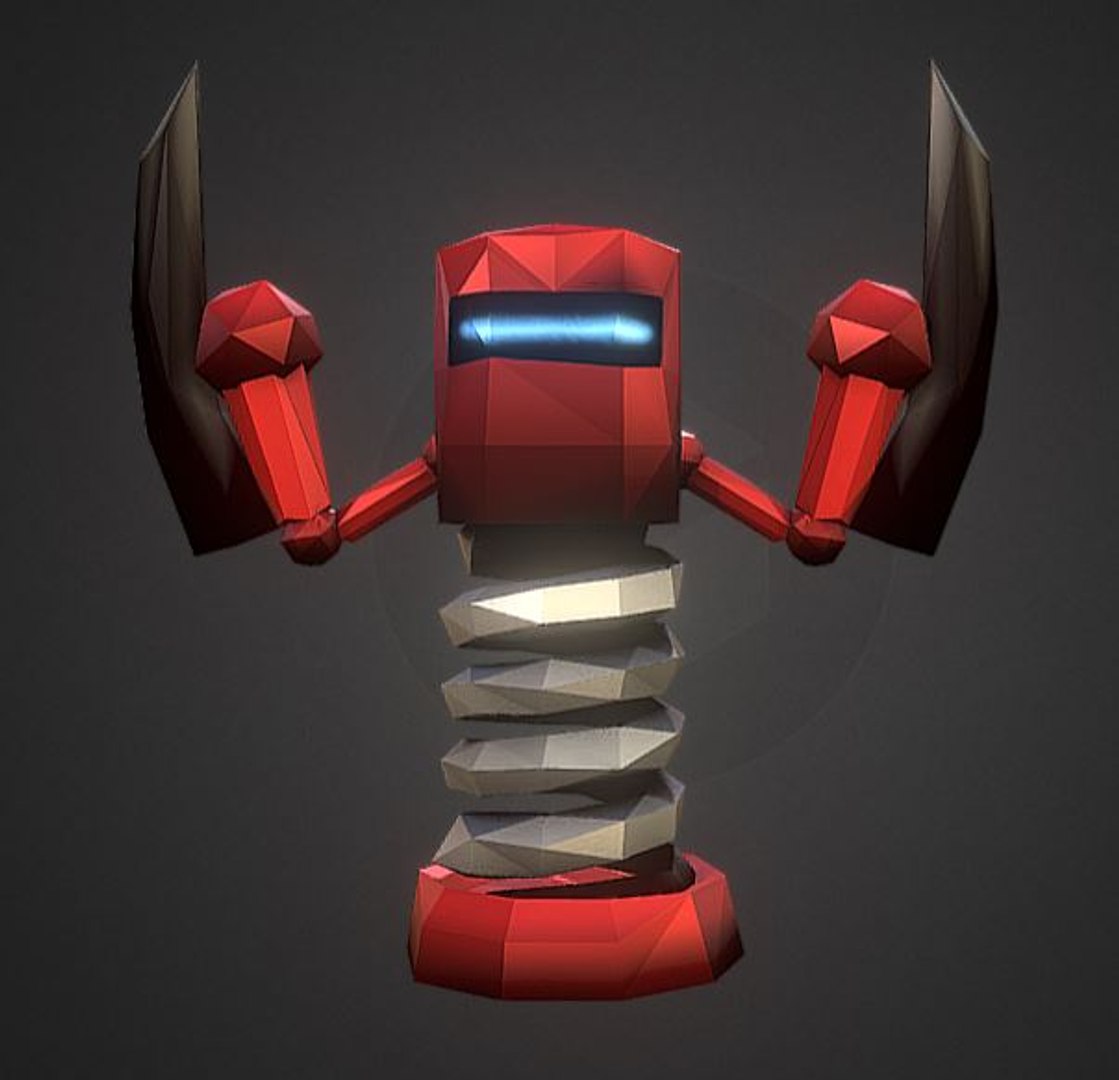 3D Sword Robot - TurboSquid 1300498