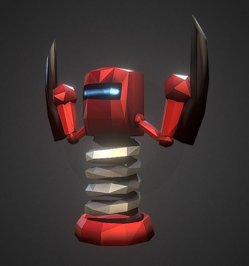 3D Sword Robot - TurboSquid 1300498