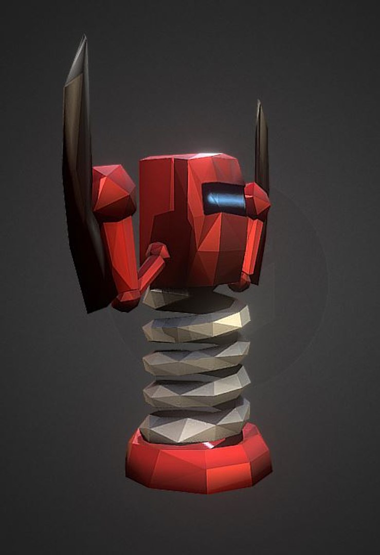 3D Sword Robot - TurboSquid 1300498