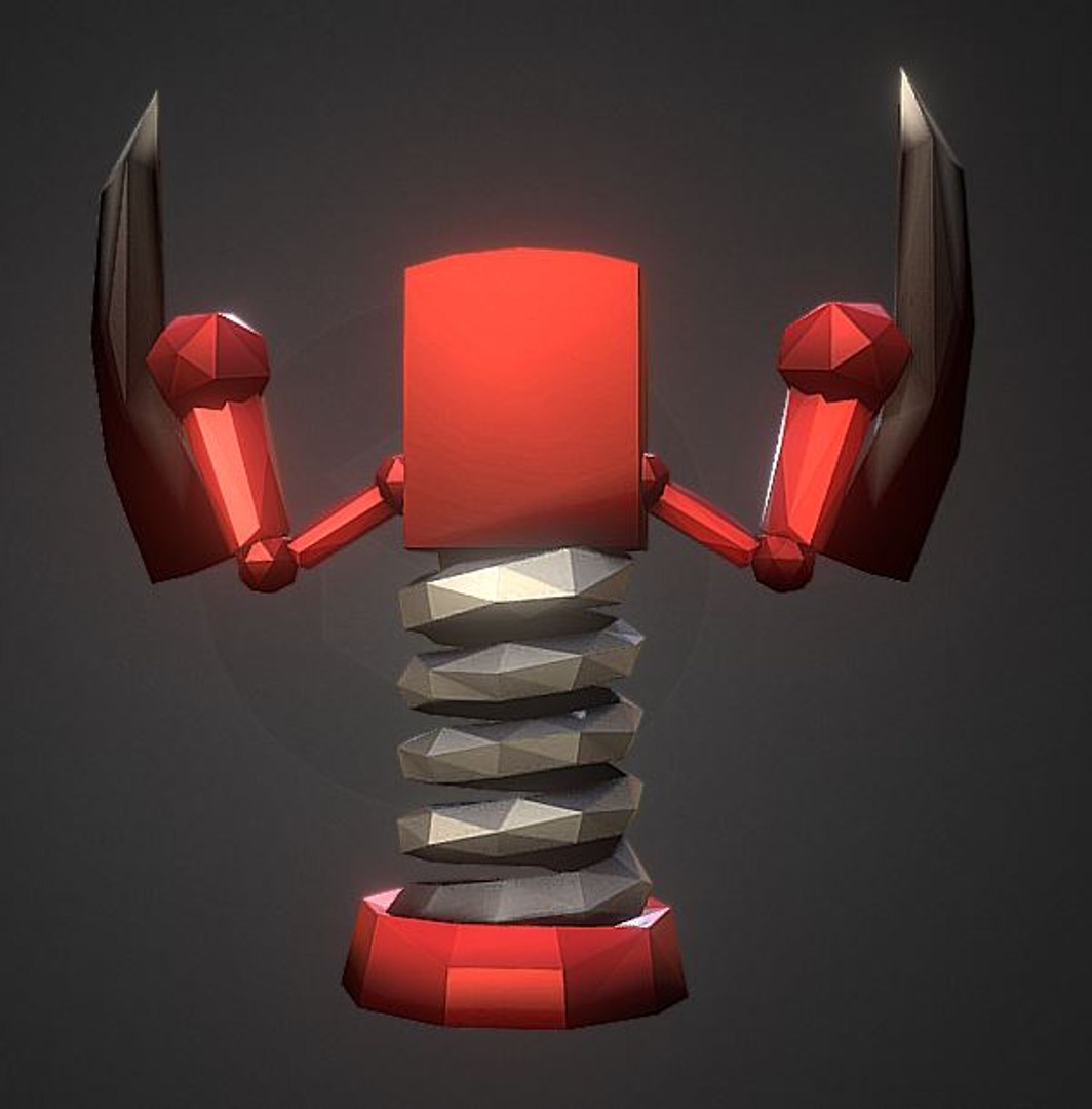 3D Sword Robot - TurboSquid 1300498