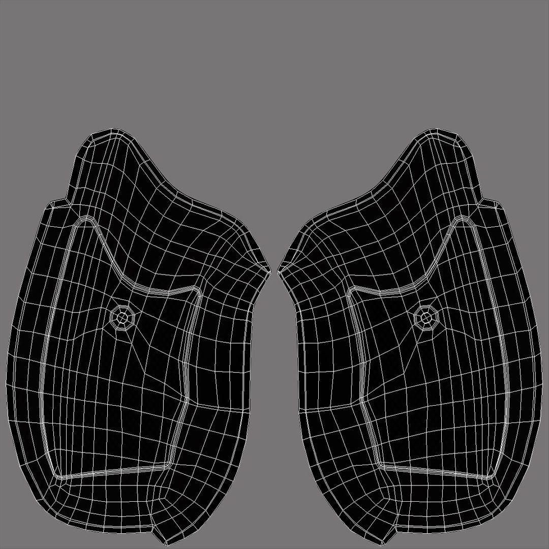 Black Matte Small Revolver 3D Model - TurboSquid 2153029