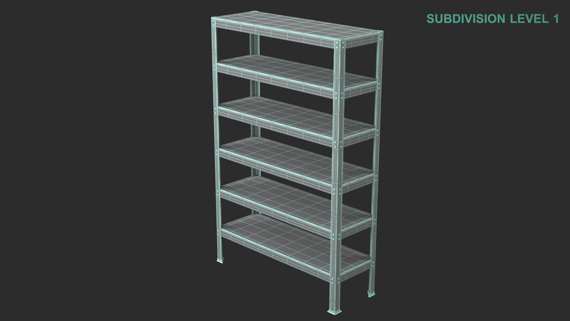 Warehouse Shelf 3D Model - TurboSquid 2189611