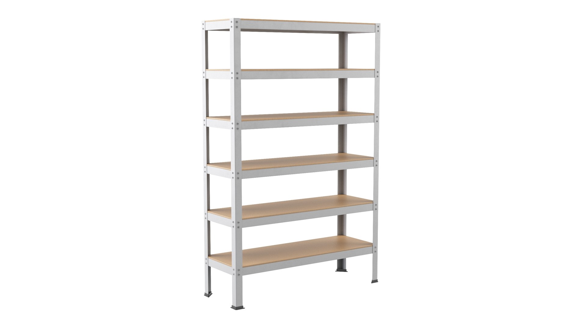Warehouse Shelf 3D Model - TurboSquid 2189611