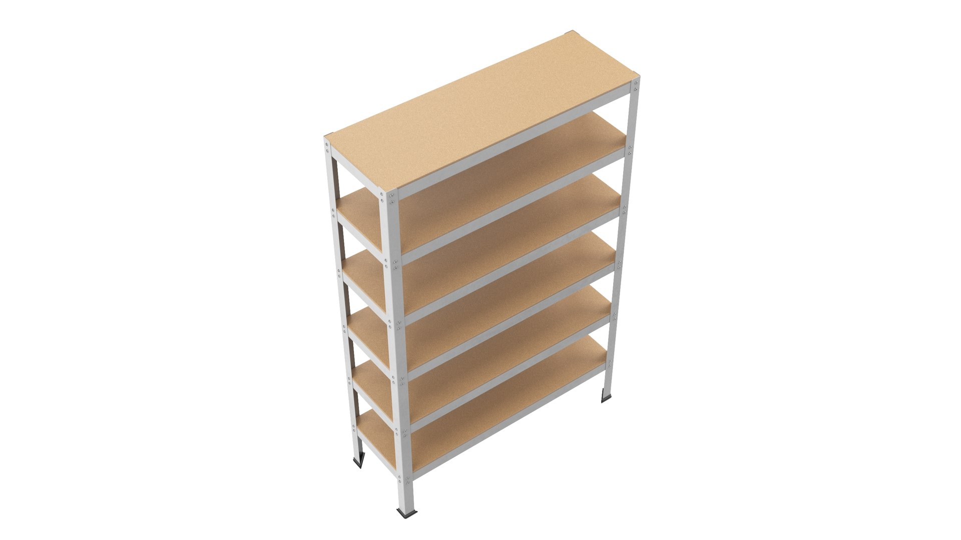 Warehouse Shelf 3D Model - TurboSquid 2189611