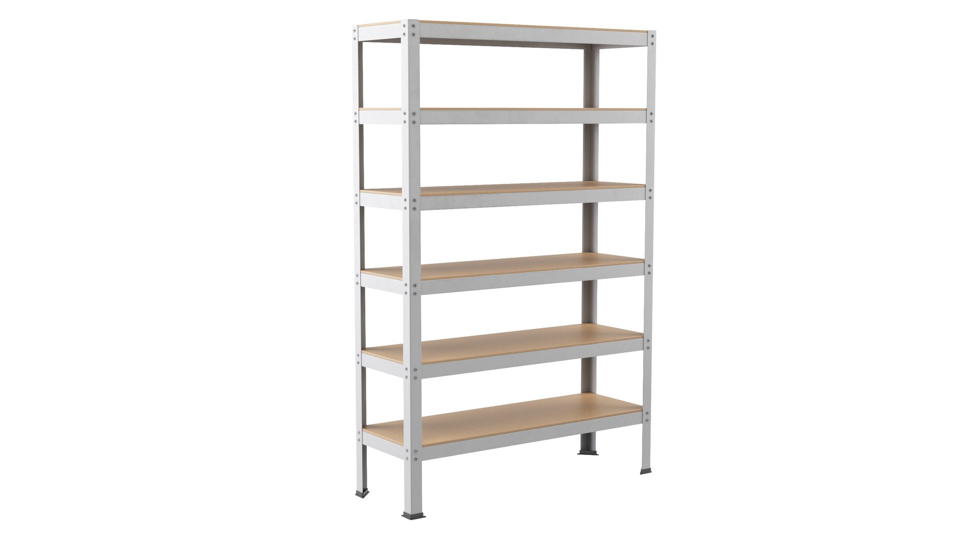 Warehouse Shelf 3D Model - TurboSquid 2189611