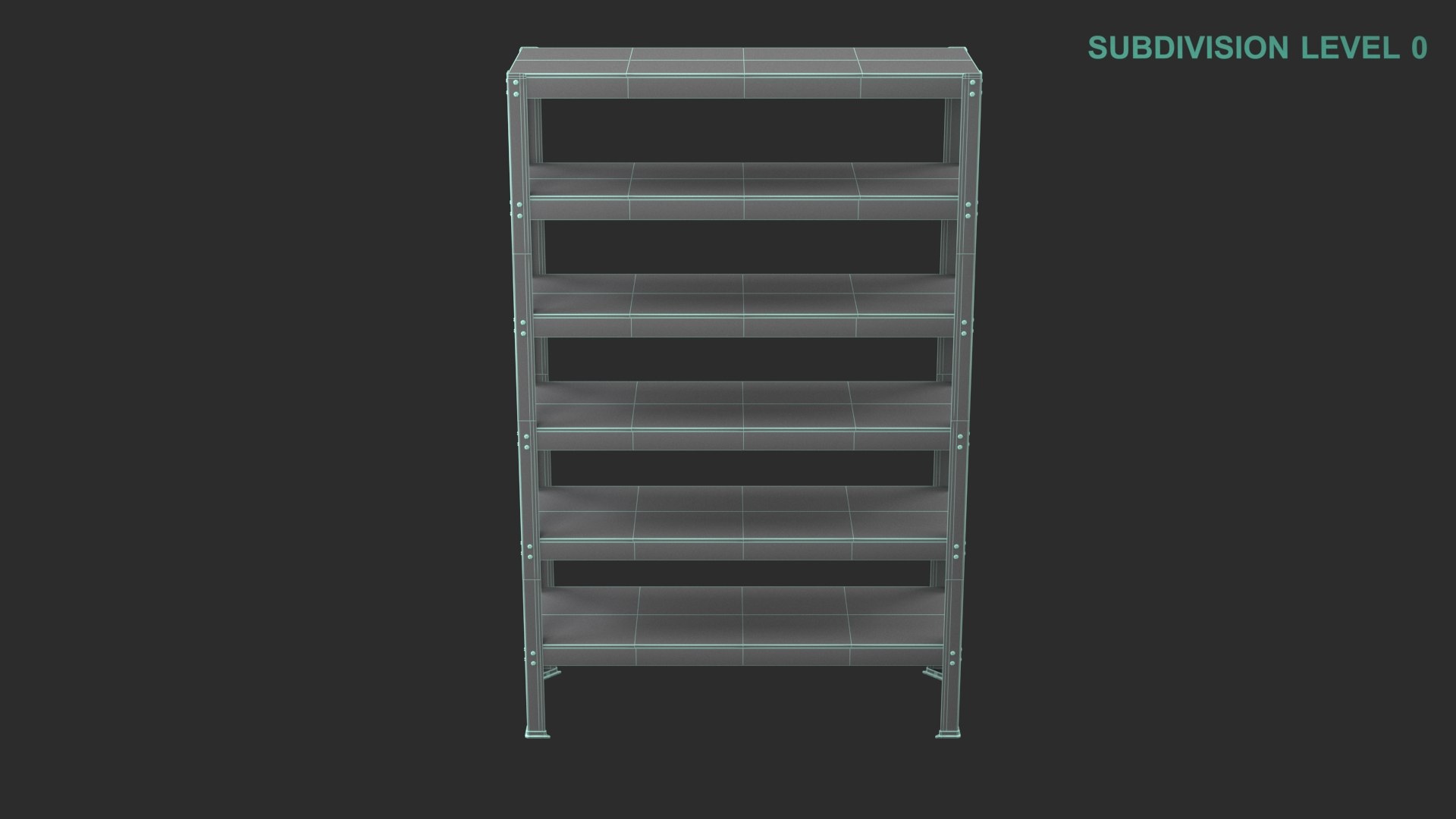 Warehouse Shelf 3D Model - TurboSquid 2189611