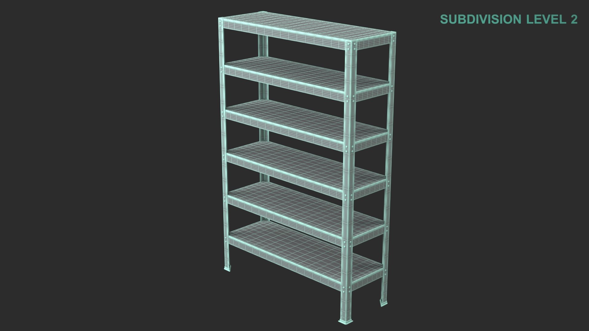 Warehouse Shelf 3D Model - TurboSquid 2189611