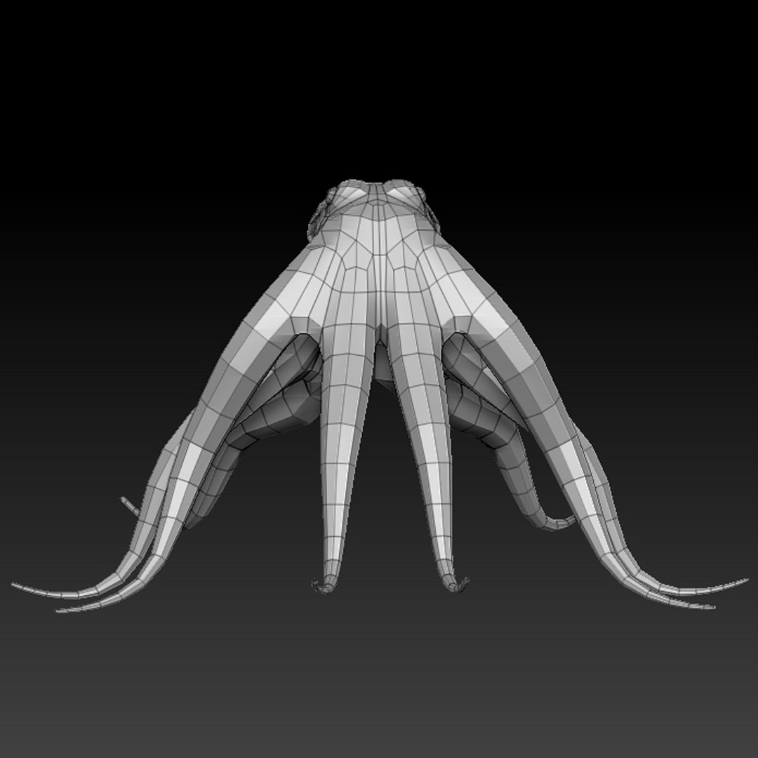 3D Octopus Model - TurboSquid 1322905