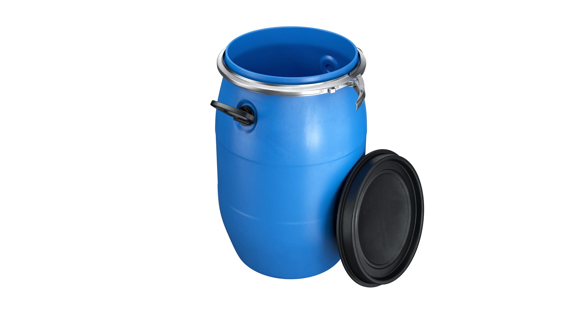 3D barrel plastic lid model - TurboSquid 1687808
