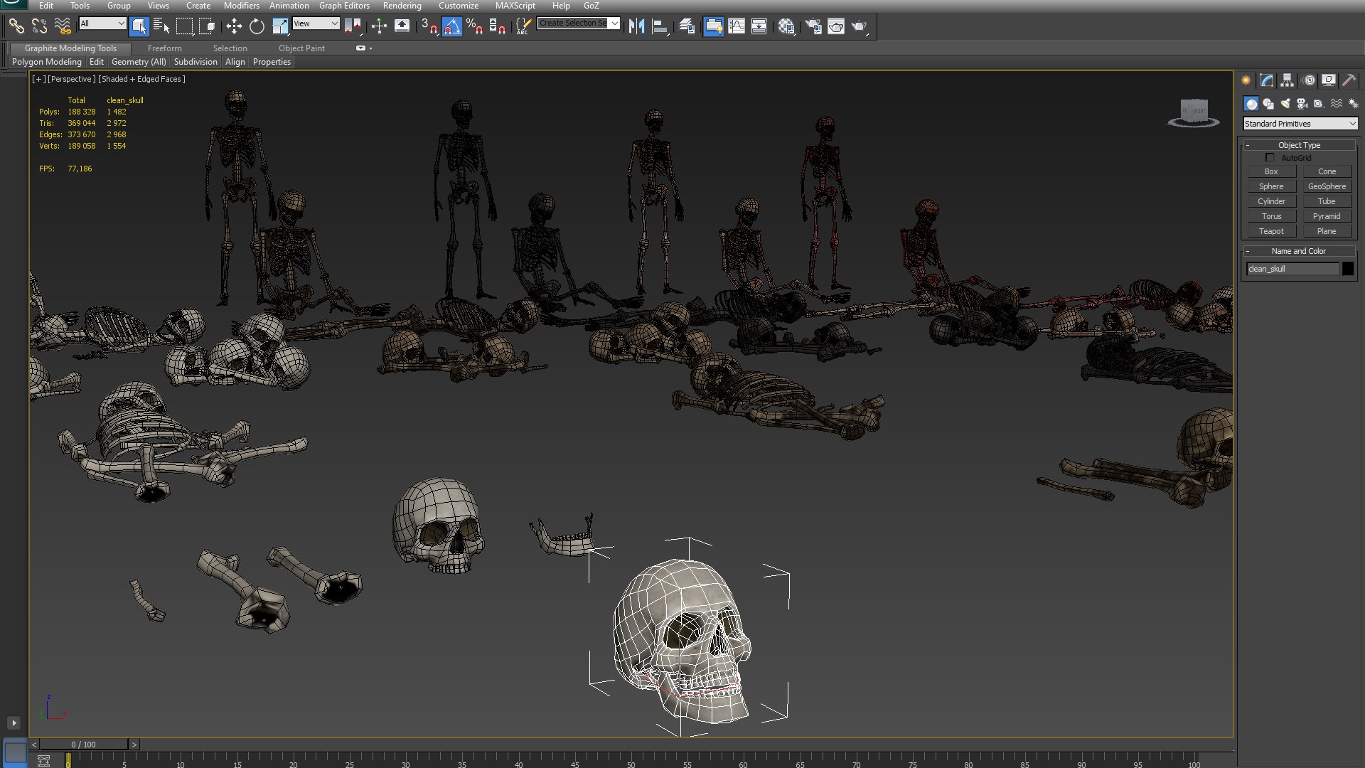 Human Bones Asset 3D model - TurboSquid 1764122