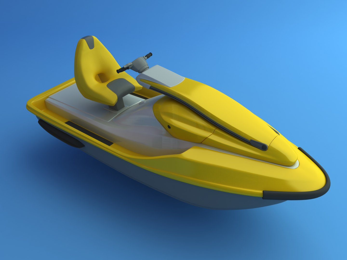 3d Model Jetski Jet Ski