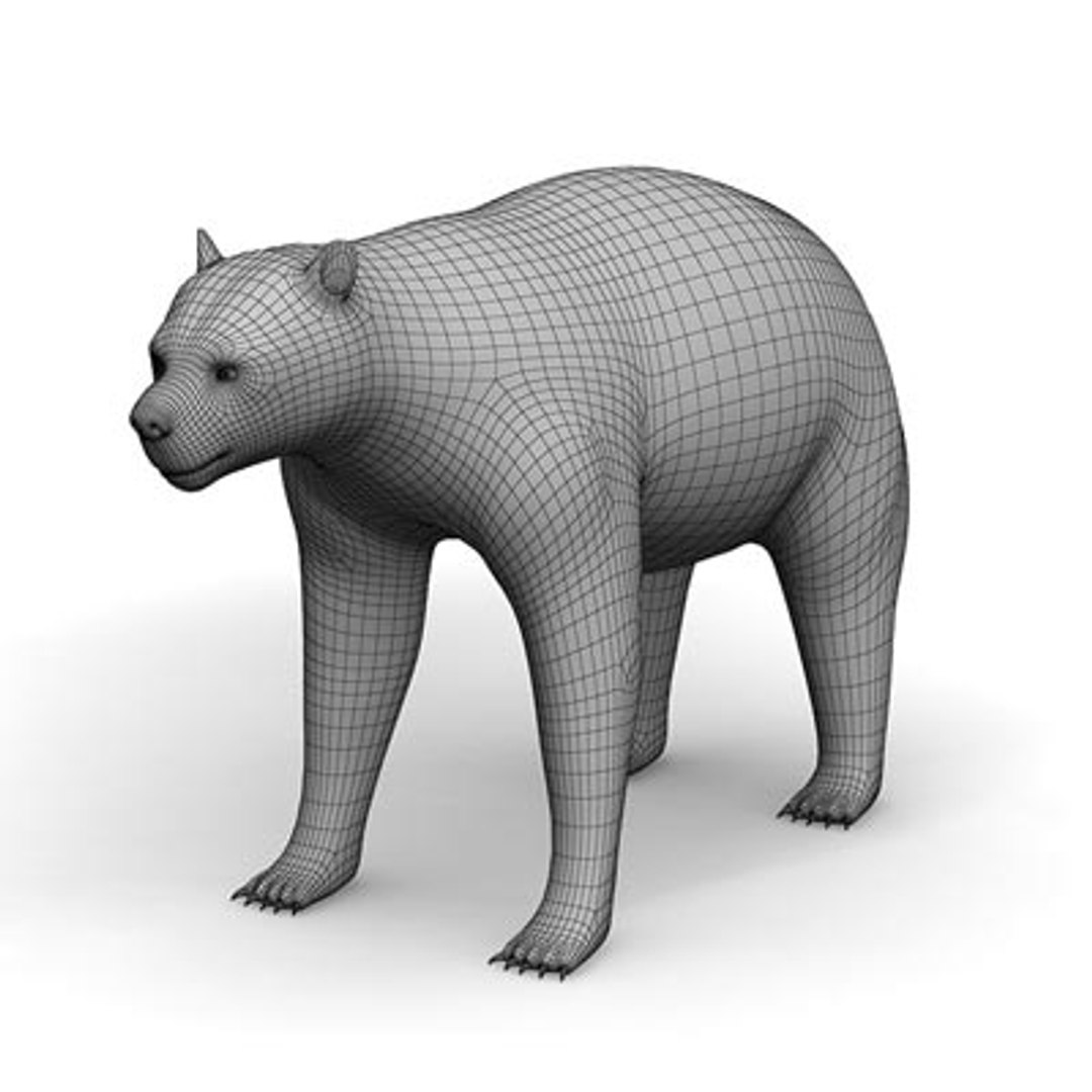 3dsmax Giant Bear Arctodus Simus