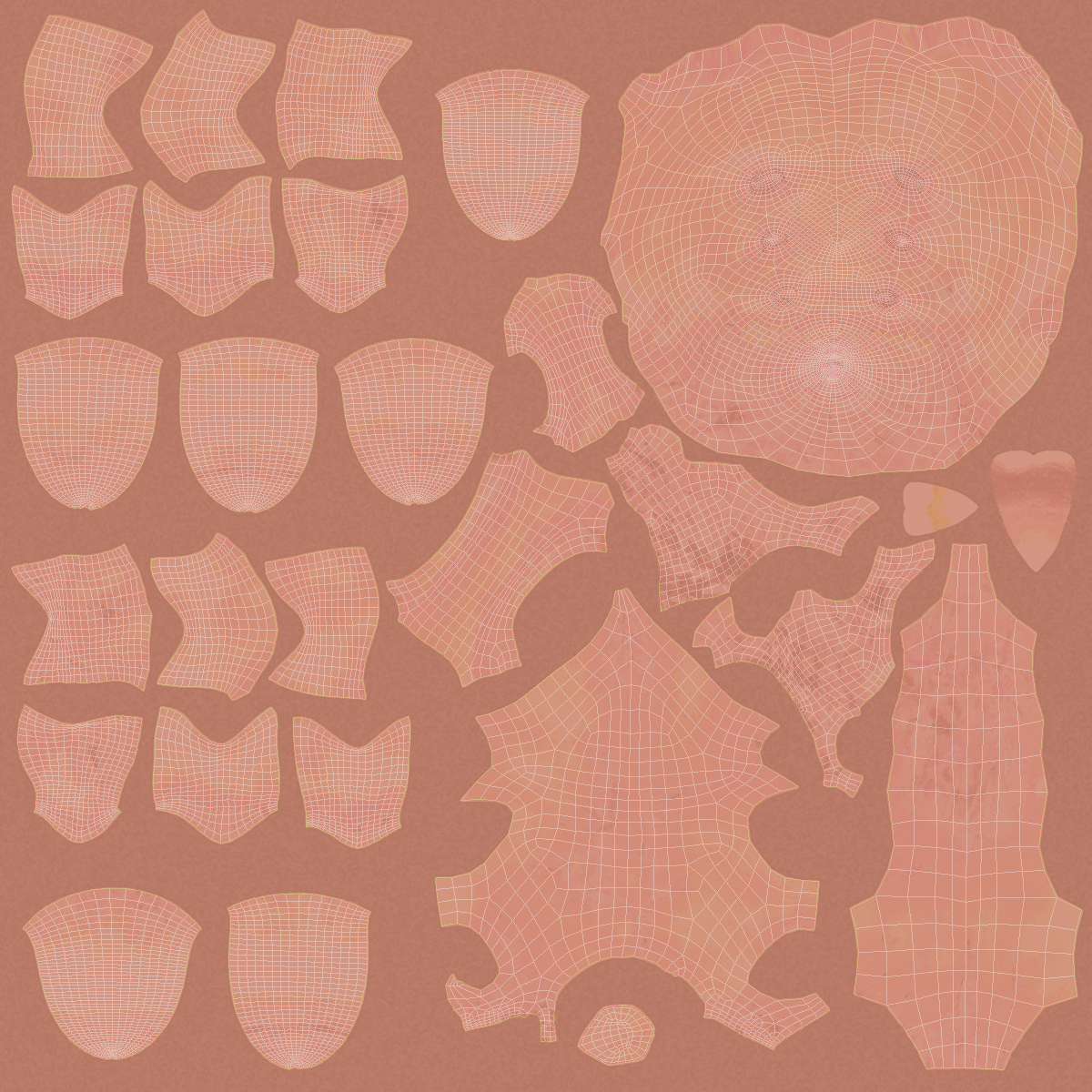 3ds max freak spider zombie unrigged